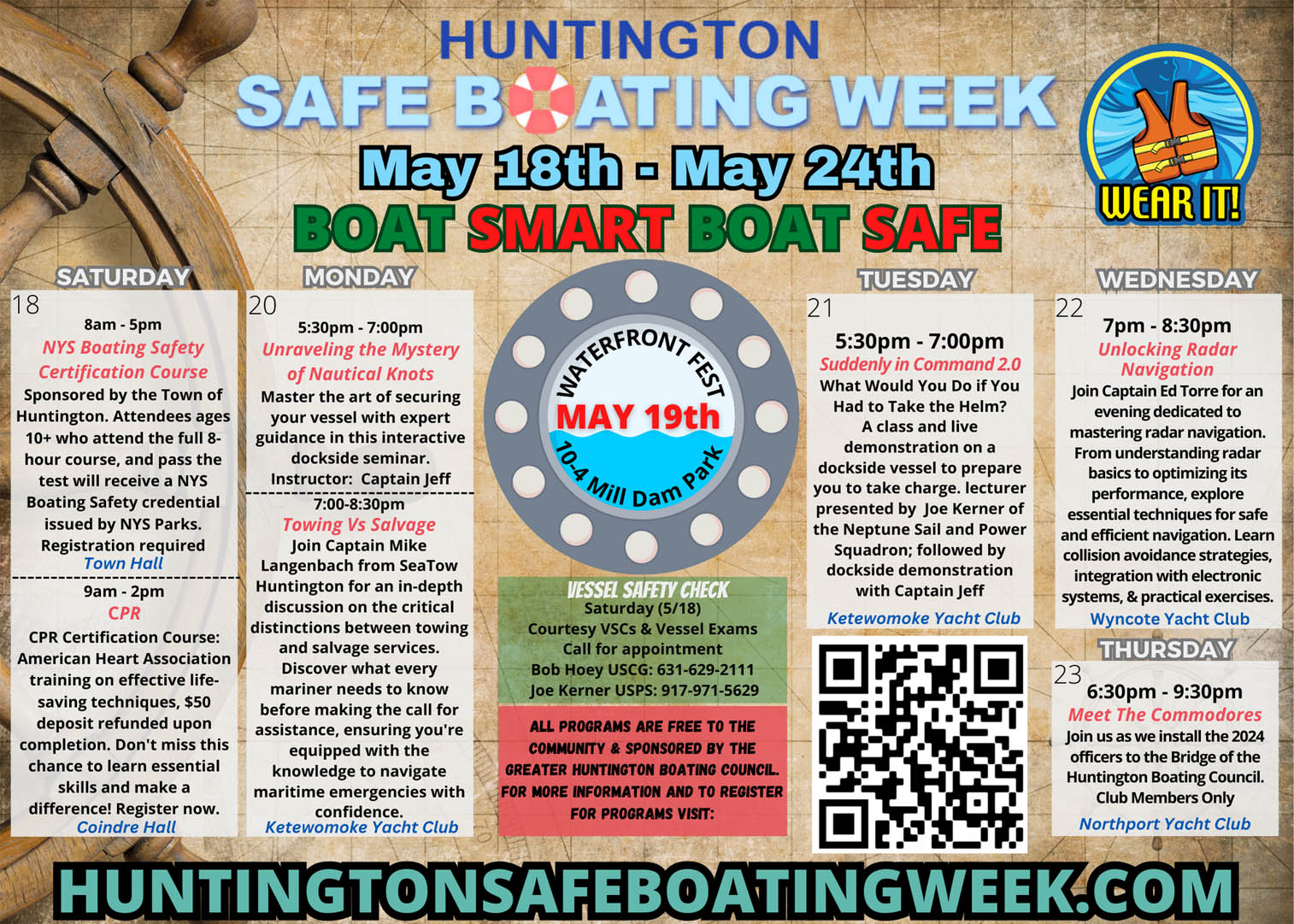 Huntington Safe Boating Week 2020